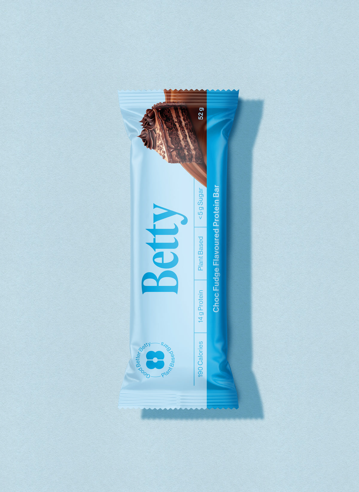 Chocolate Fudge Nib Betty Bar™ Plant Based Protein. | Betty