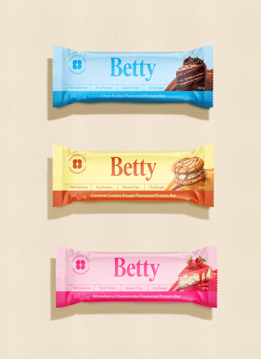 BETTY - Delicious, natural, plant based protein bars